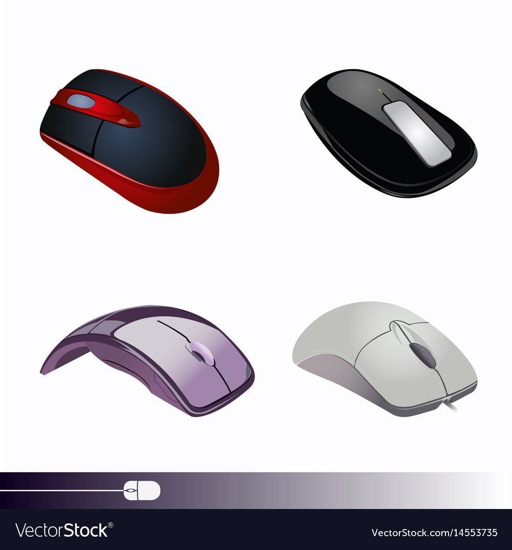 Computer mouse Royalty Free Vector Image - VectorStock