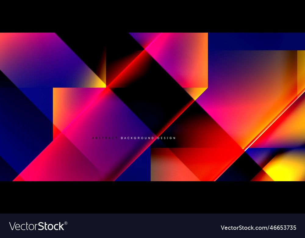 Dynamic triangle design with fluid gradient colors