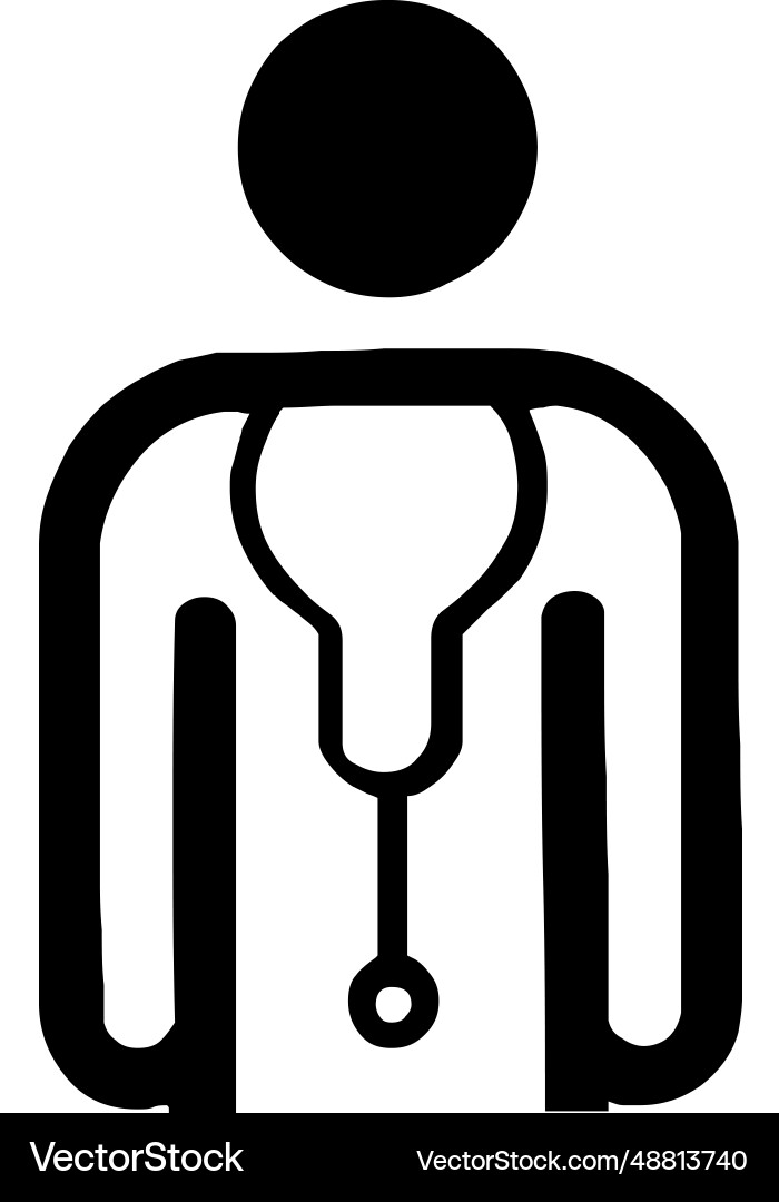 Minimalist various black icon for daily use Vector Image