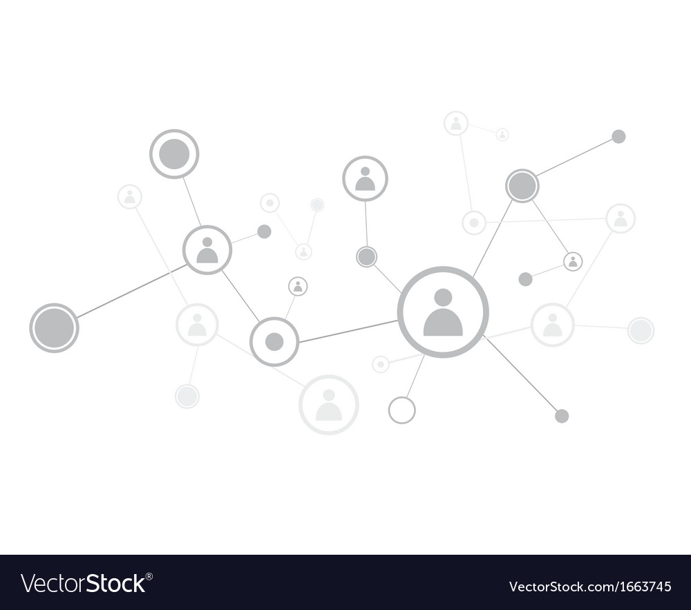 Human connection Royalty Free Vector Image - VectorStock