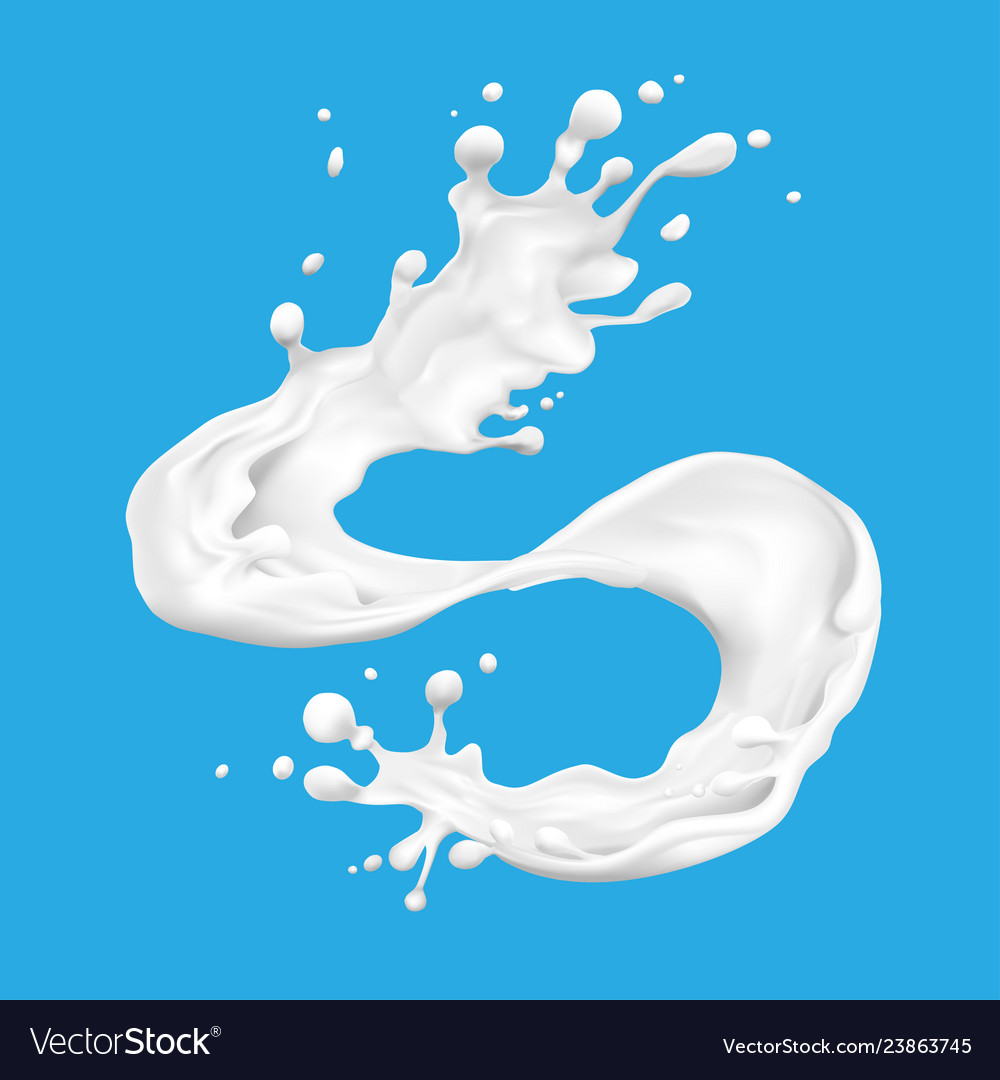 Milk Splashes Isolated Royalty Free Vector Image milk-splashes-isolated-royalty-free-vector-image