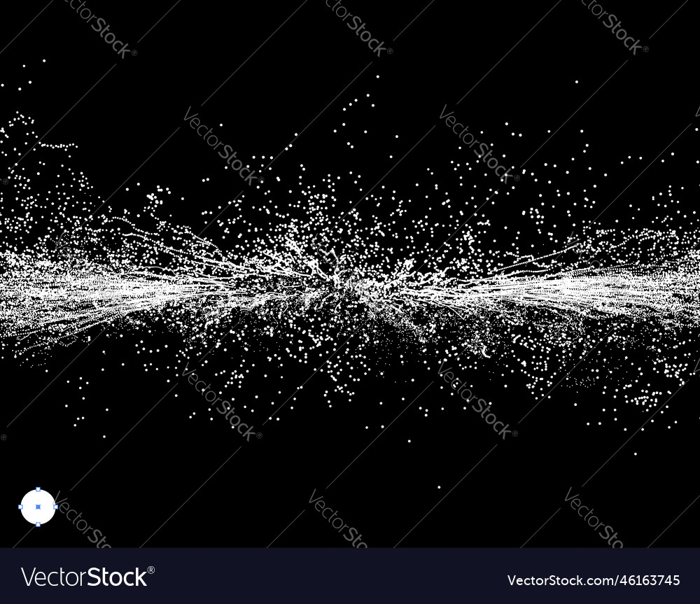 Point Explode Array With Dynamic Emitted Particles 6110