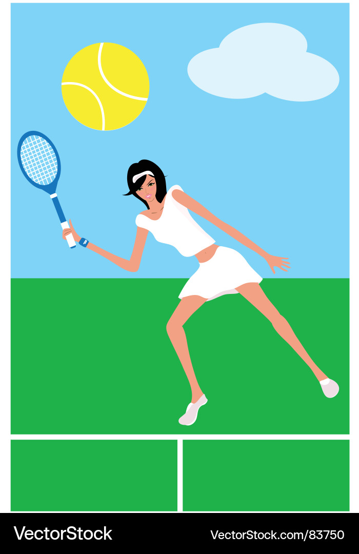 Tennis Royalty Free Vector Image - VectorStock