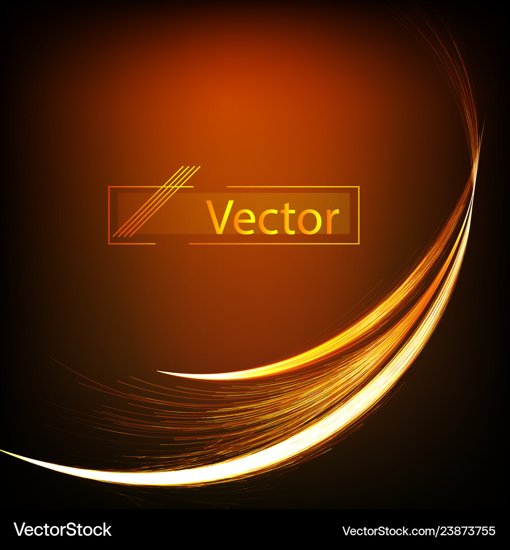 A burst of abstract lines Royalty Free Vector Image