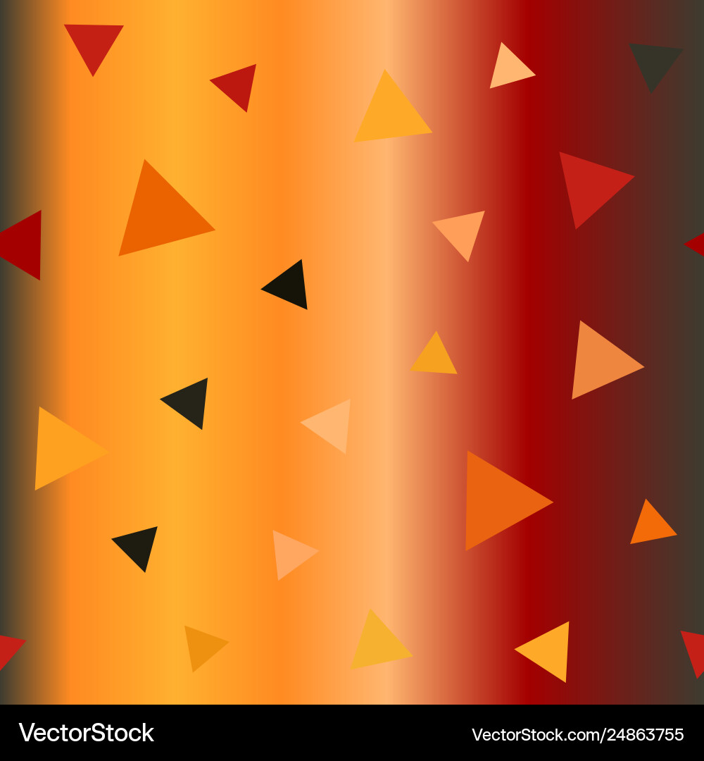 Glossy triangle pattern seamless Royalty Free Vector Image