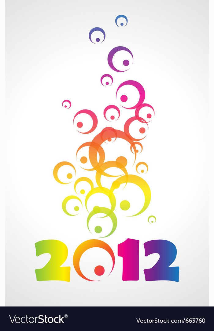 2012 Royalty Free Vector Image - VectorStock