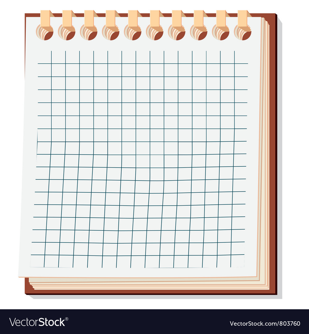 Notebook Royalty Free Vector Image - VectorStock