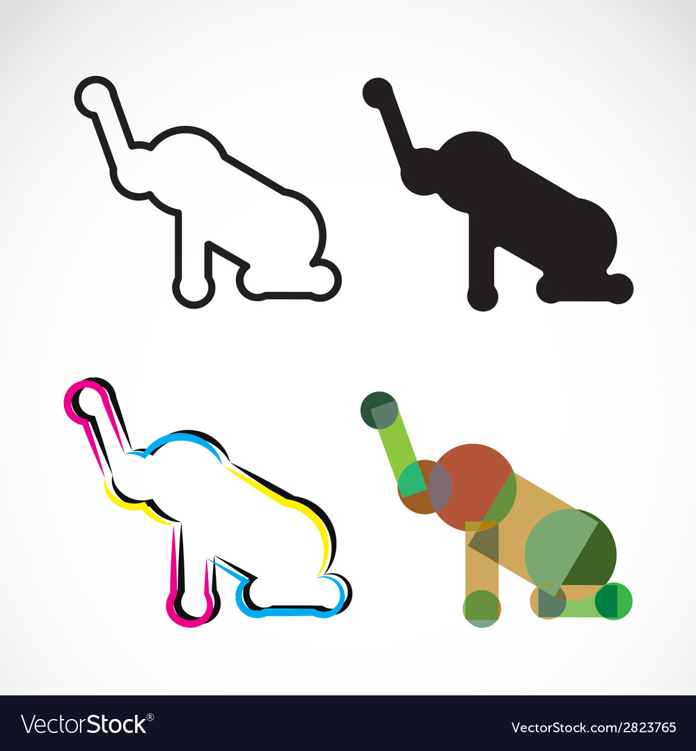 Elephant Royalty Free Vector Image - VectorStock