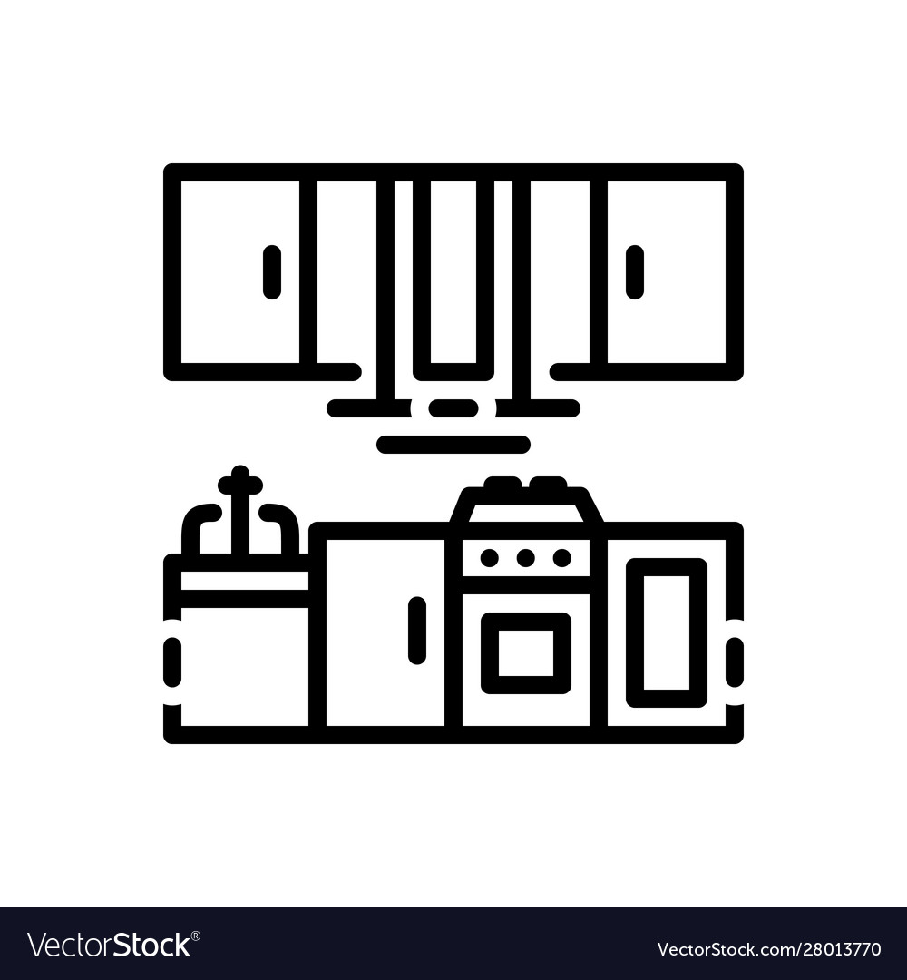 Kitchen Royalty Free Vector Image - VectorStock