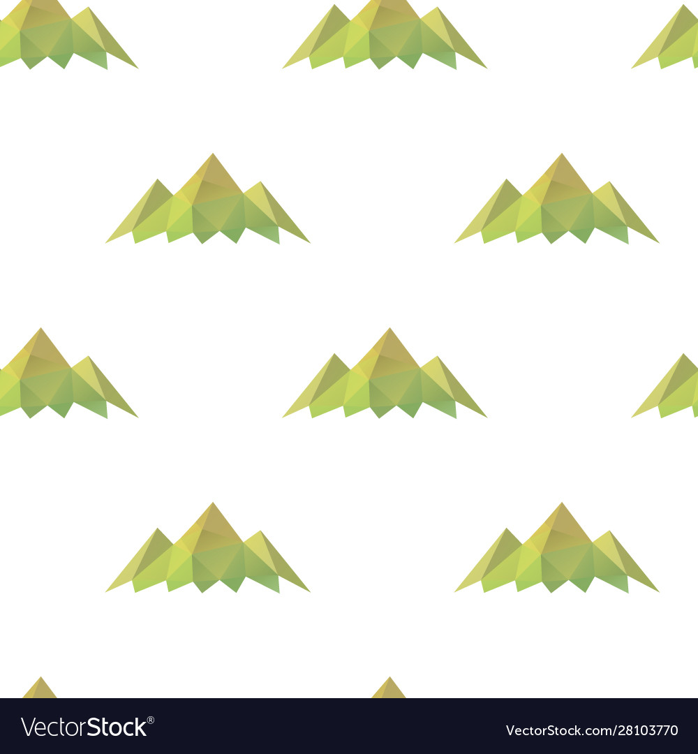 Mountain triangle shape background Royalty Free Vector Image