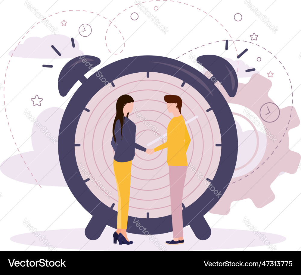 Business meeting Royalty Free Vector Image - VectorStock