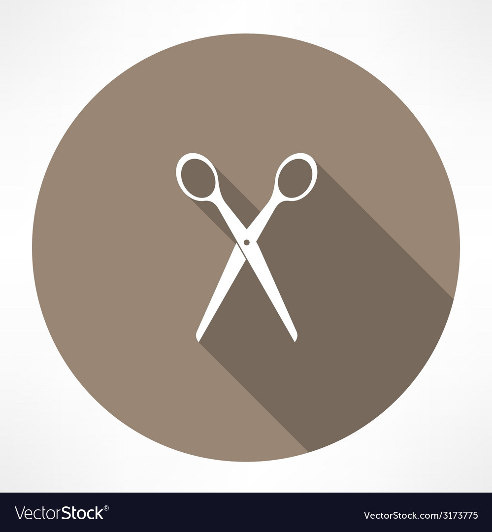 Scissors icon Royalty Free Vector Image - VectorStock