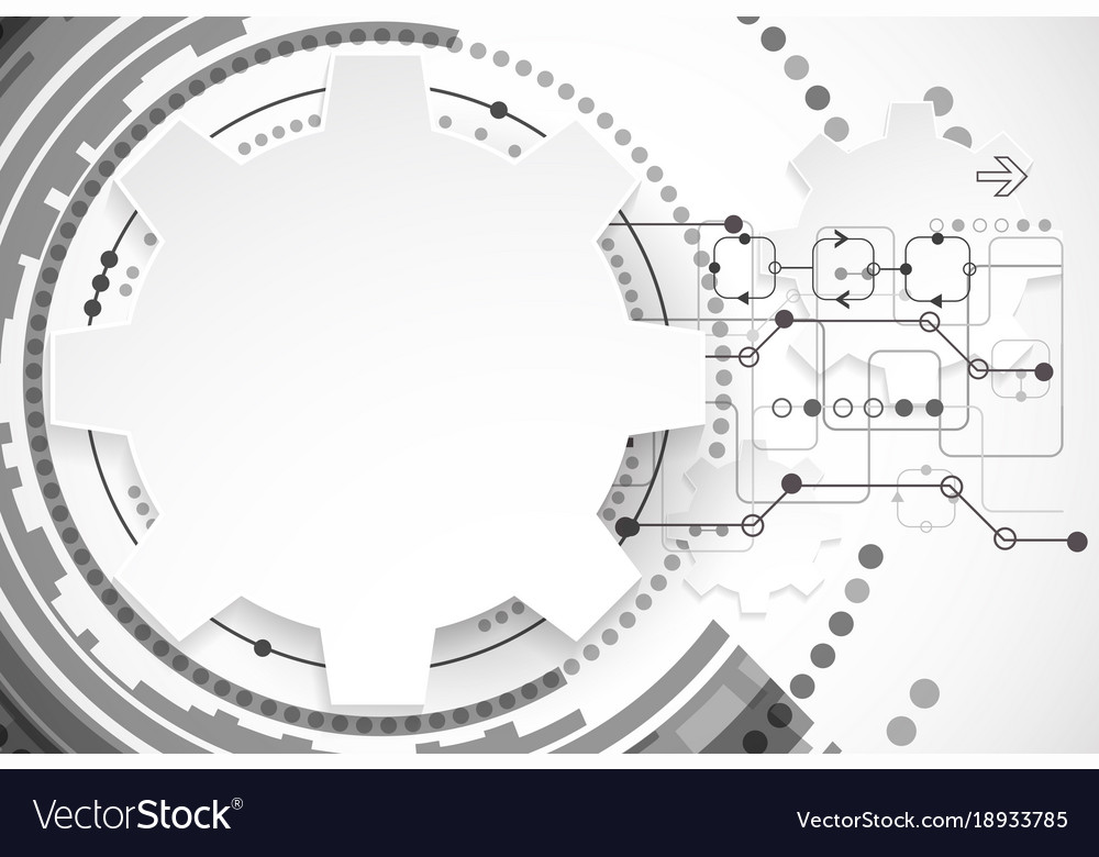 Abstract technology background Royalty Free Vector Image