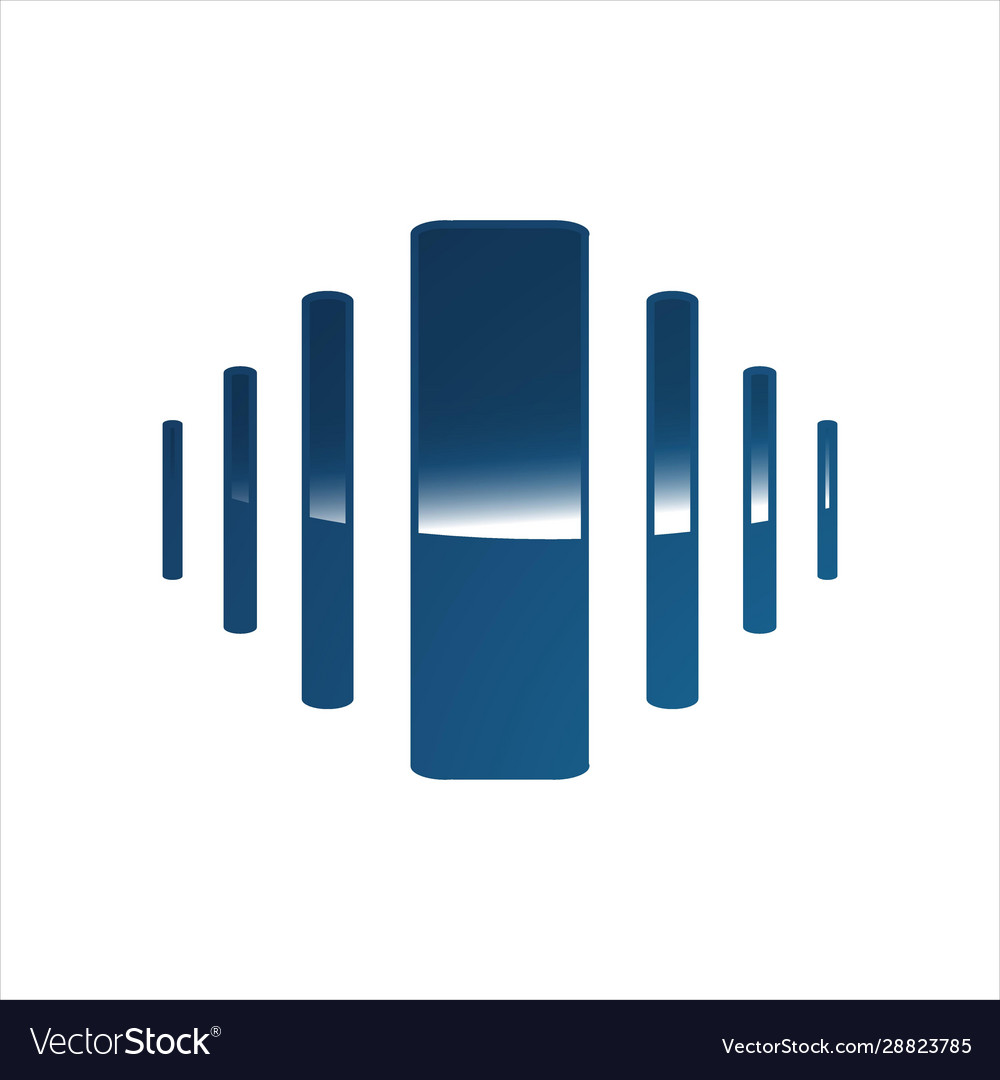 Creative building cladding logo design Royalty Free Vector