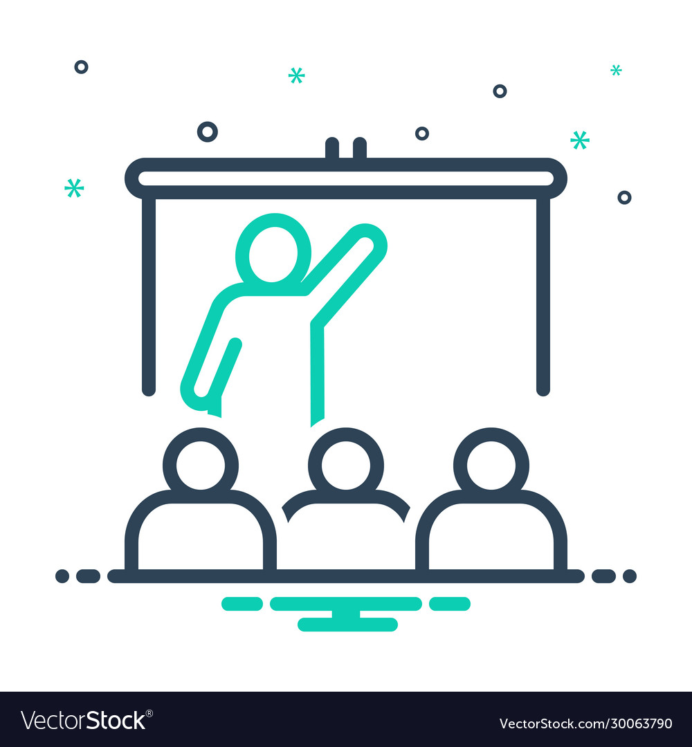 Teach Royalty Free Vector Image - VectorStock