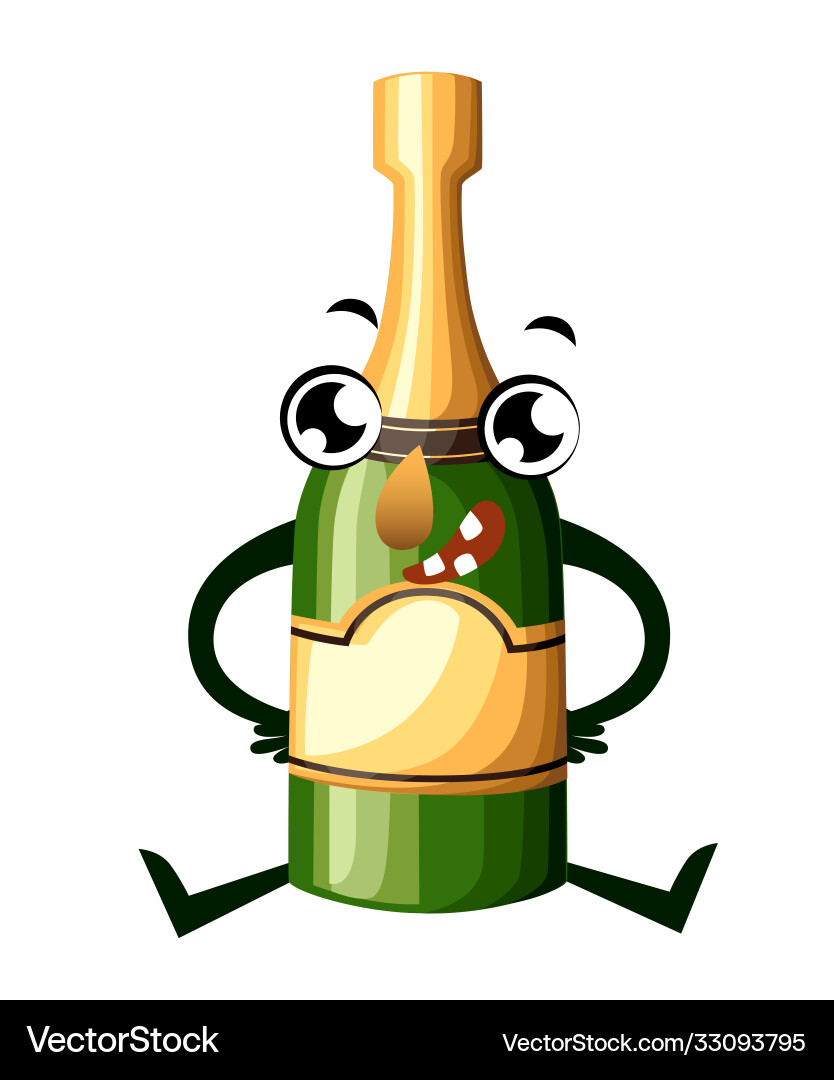 Cartoon style character design mascot Royalty Free Vector