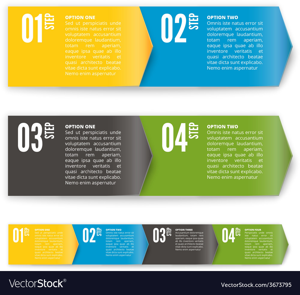 Process chart module Royalty Free Vector Image