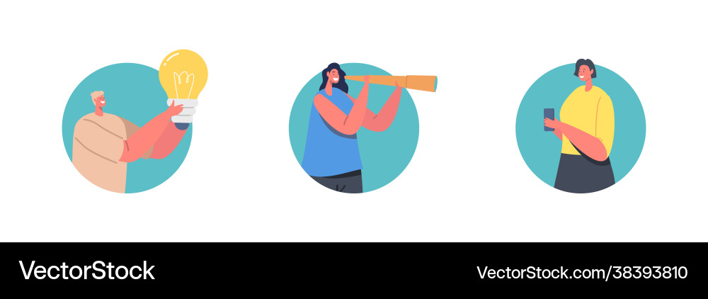 Change and chance theme creative idea or business Vector Image