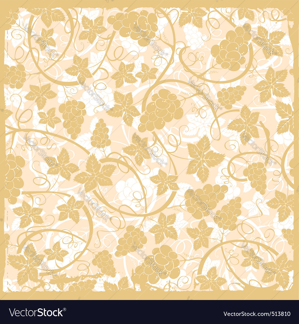 Vine background Royalty Free Vector Image - VectorStock