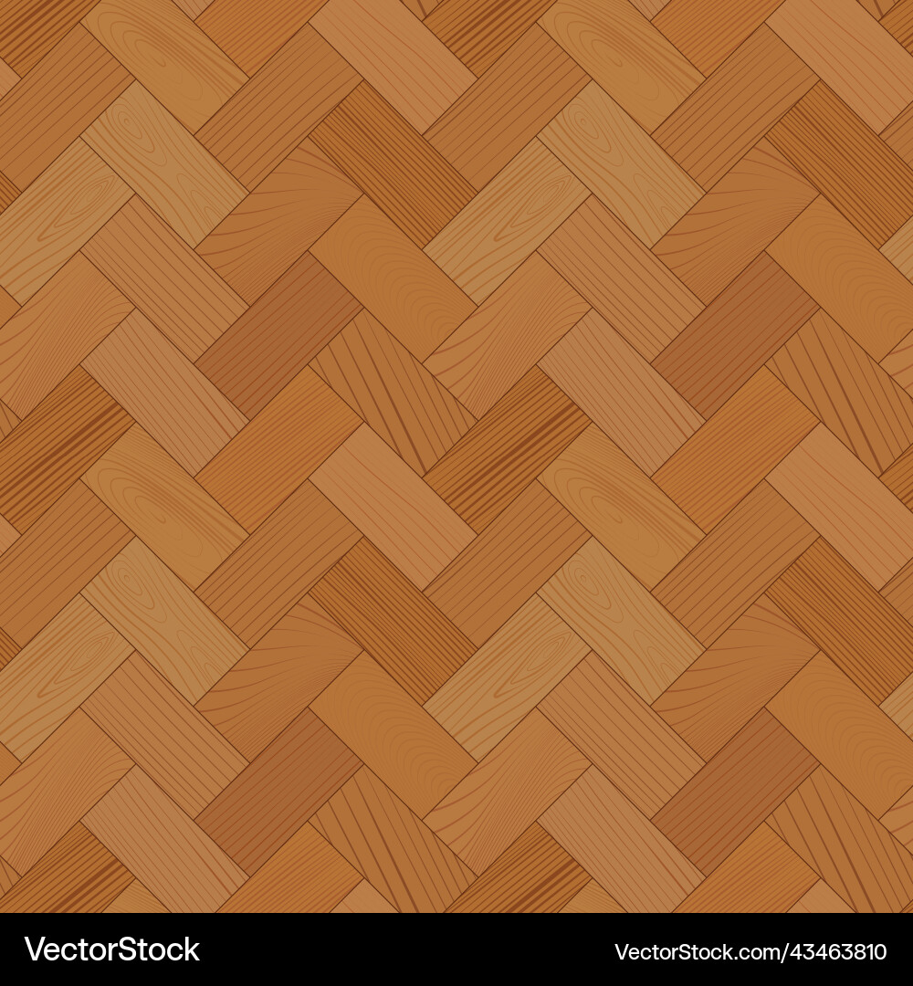 Wooden floor parquet Royalty Free Vector Image