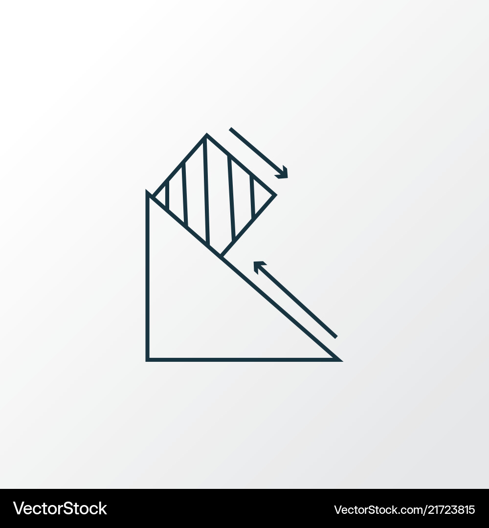 Physics icon line symbol premium quality isolated Vector Image