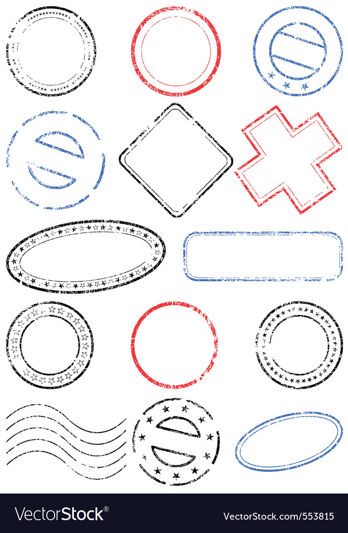 Postmark Royalty Free Vector Image - VectorStock