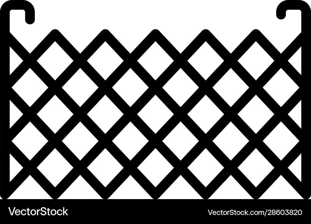 Fence Royalty Free Vector Image - VectorStock