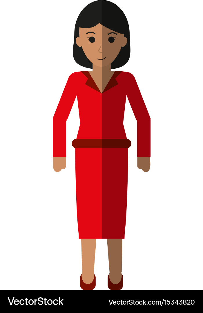 Happy woman icon image Royalty Free Vector Image