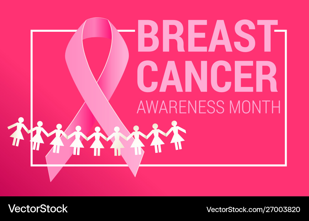 Pink banner with ribbon Royalty Free Vector Image