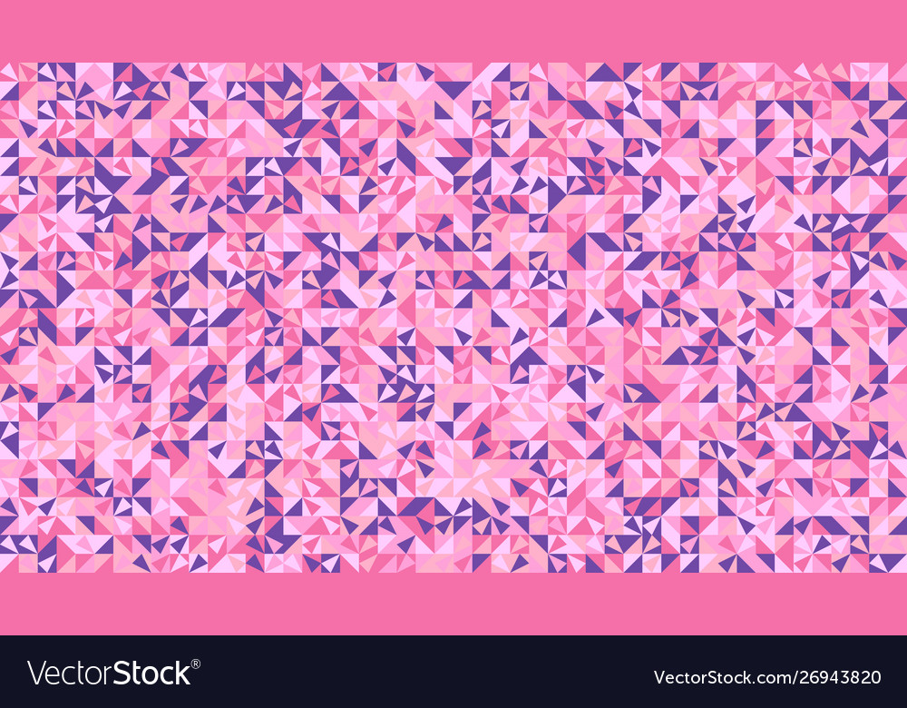 Random abstract triangular mosaic pattern webpage Vector Image