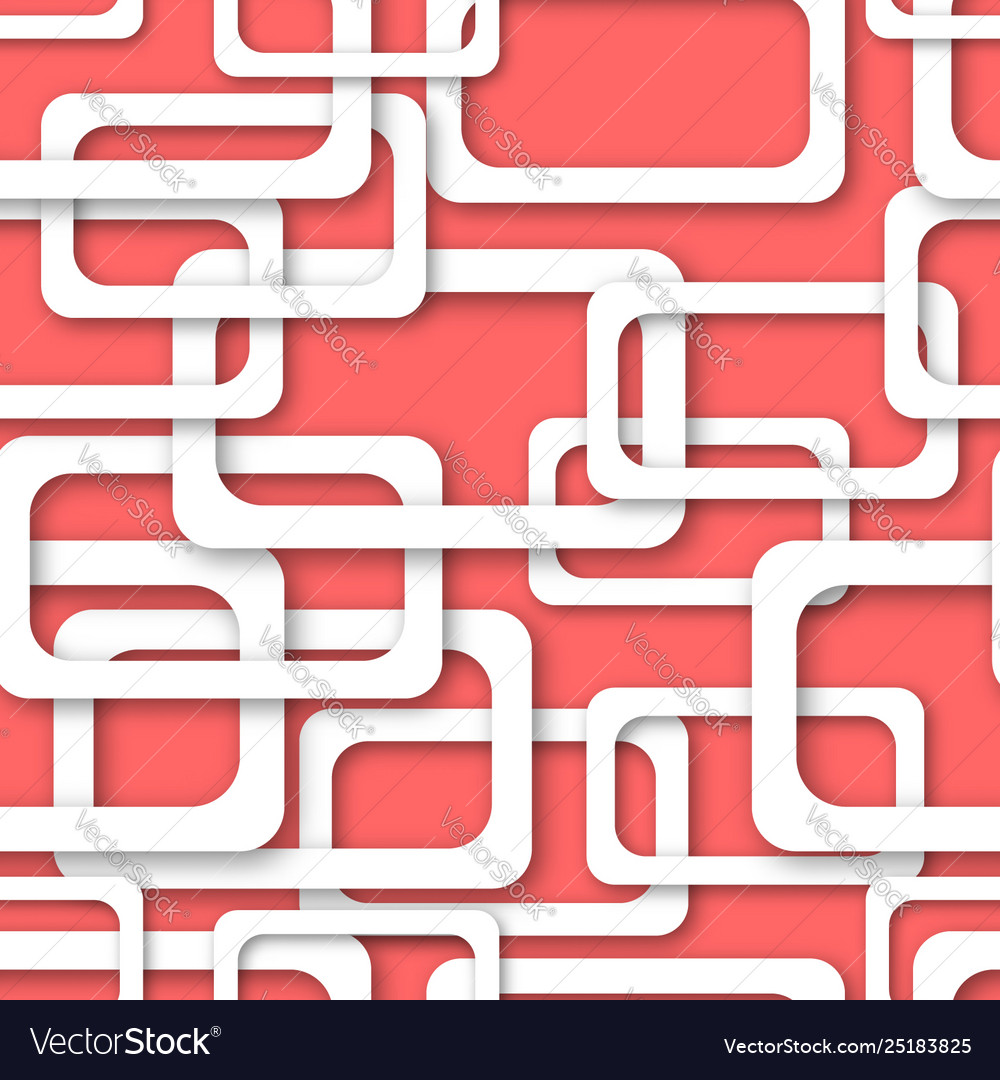 Abstract seamless pattern rectangle frames Vector Image