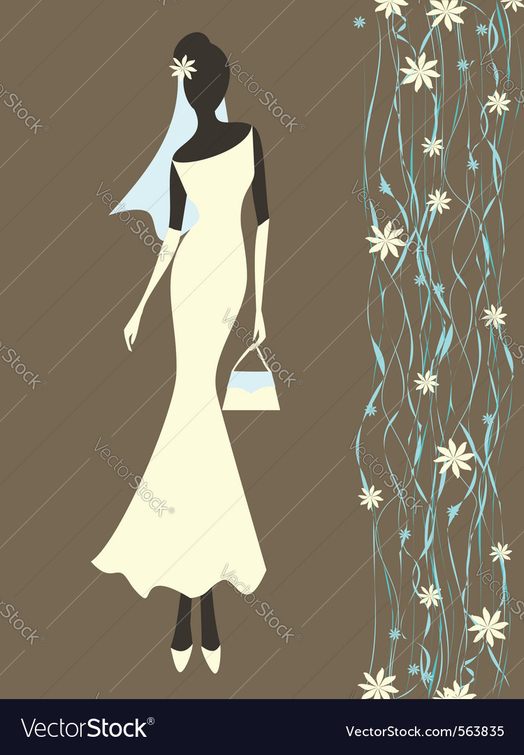 Bride Royalty Free Vector Image - VectorStock