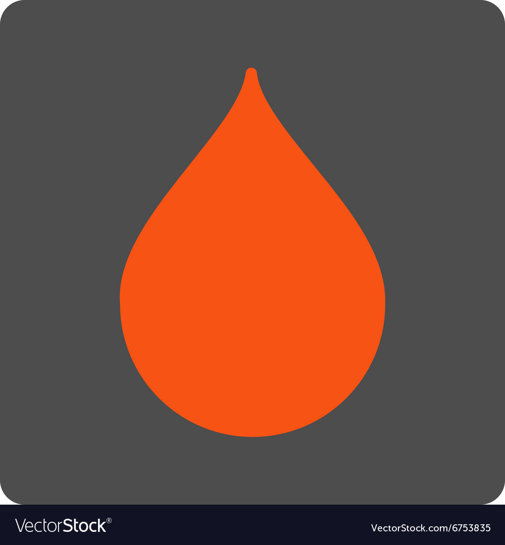 Drop rounded square button Royalty Free Vector Image