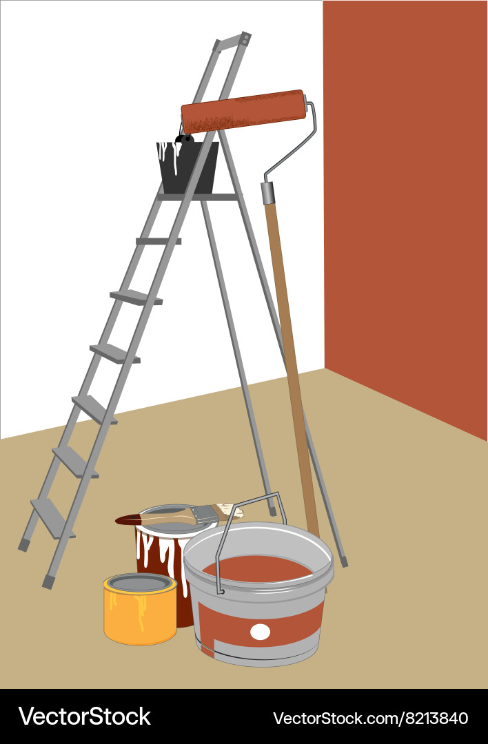 Painting Tools Royalty Free Vector Image - VectorStock
