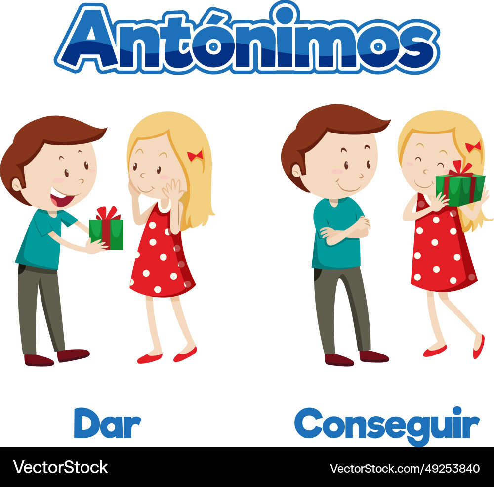 Printable Spanish Antonyms With Translation