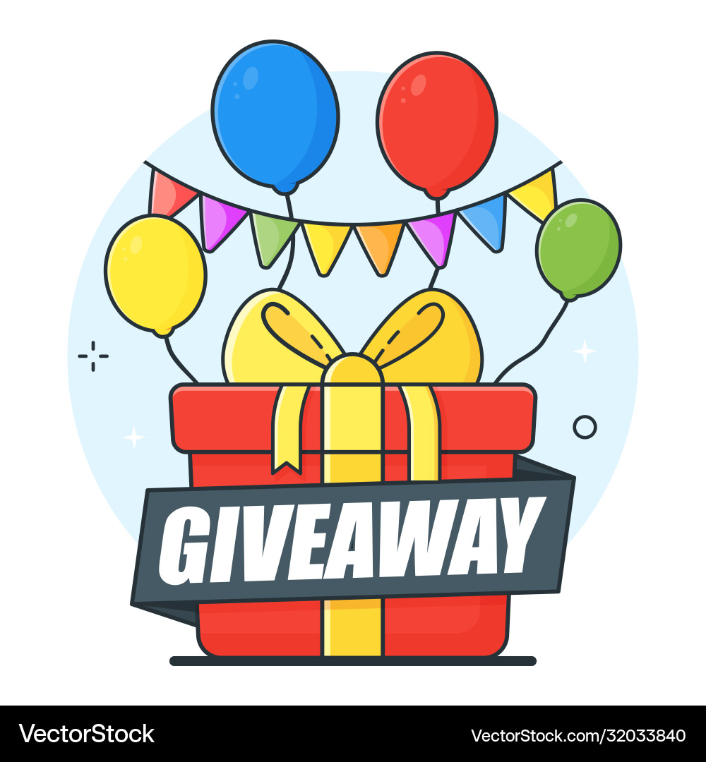 Winner advertising poster on a white background Vector Image
