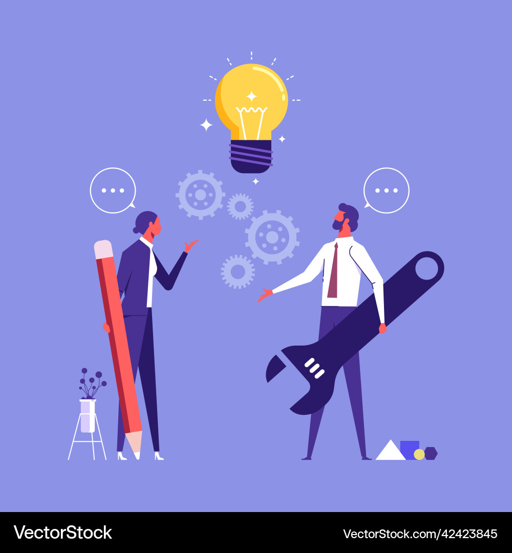 Internship as job career training and skill Vector Image