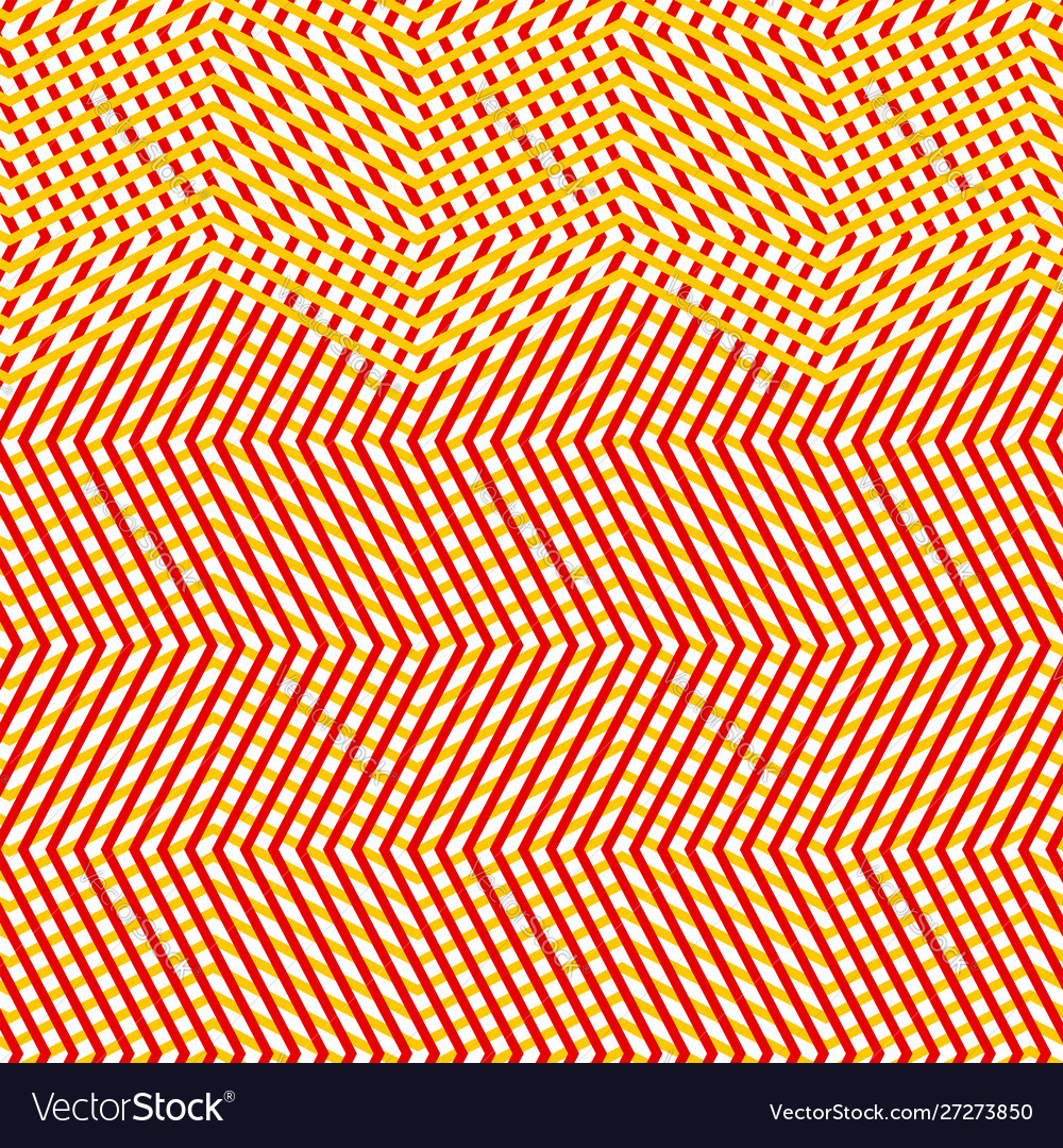 Intersected interweaved irregular lines stripes Vector Image