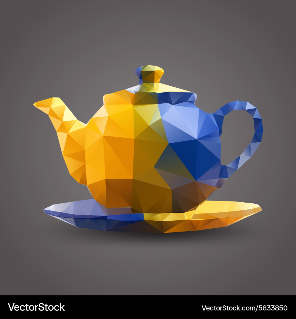 Teapot Royalty Free Vector Image - VectorStock