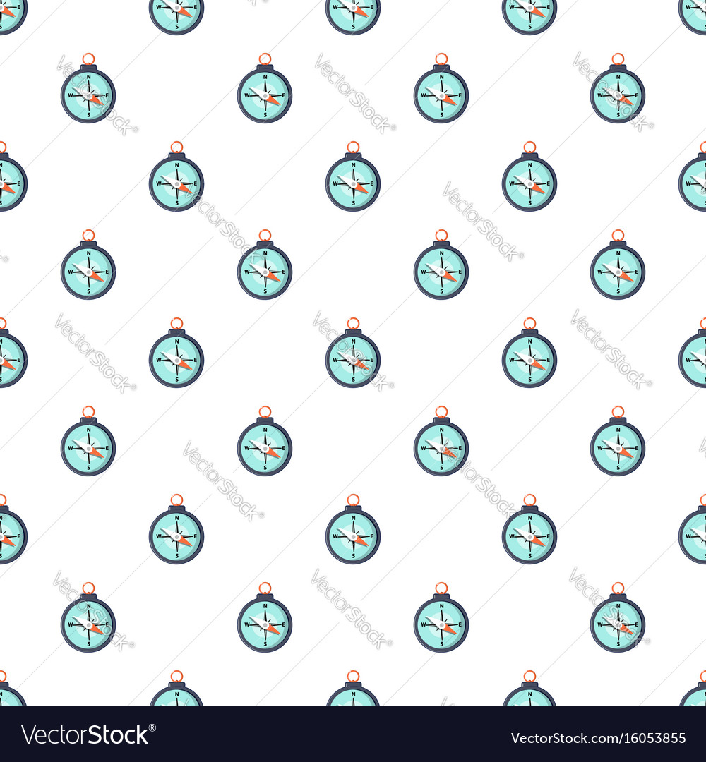 Compass pattern seamless Royalty Free Vector Image