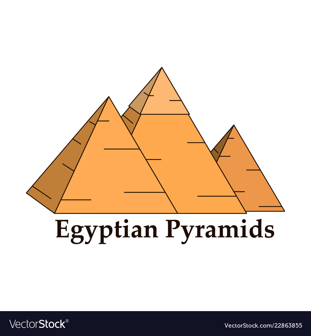 Egypt pyramid giza pyramid Royalty Free Vector Image Egypt pyramid giza pyramid Royalty Free Vector Image