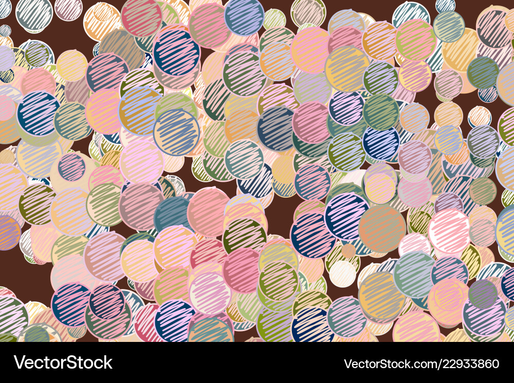 Artistic mixed or mutiple shapes hand drawn Vector Image