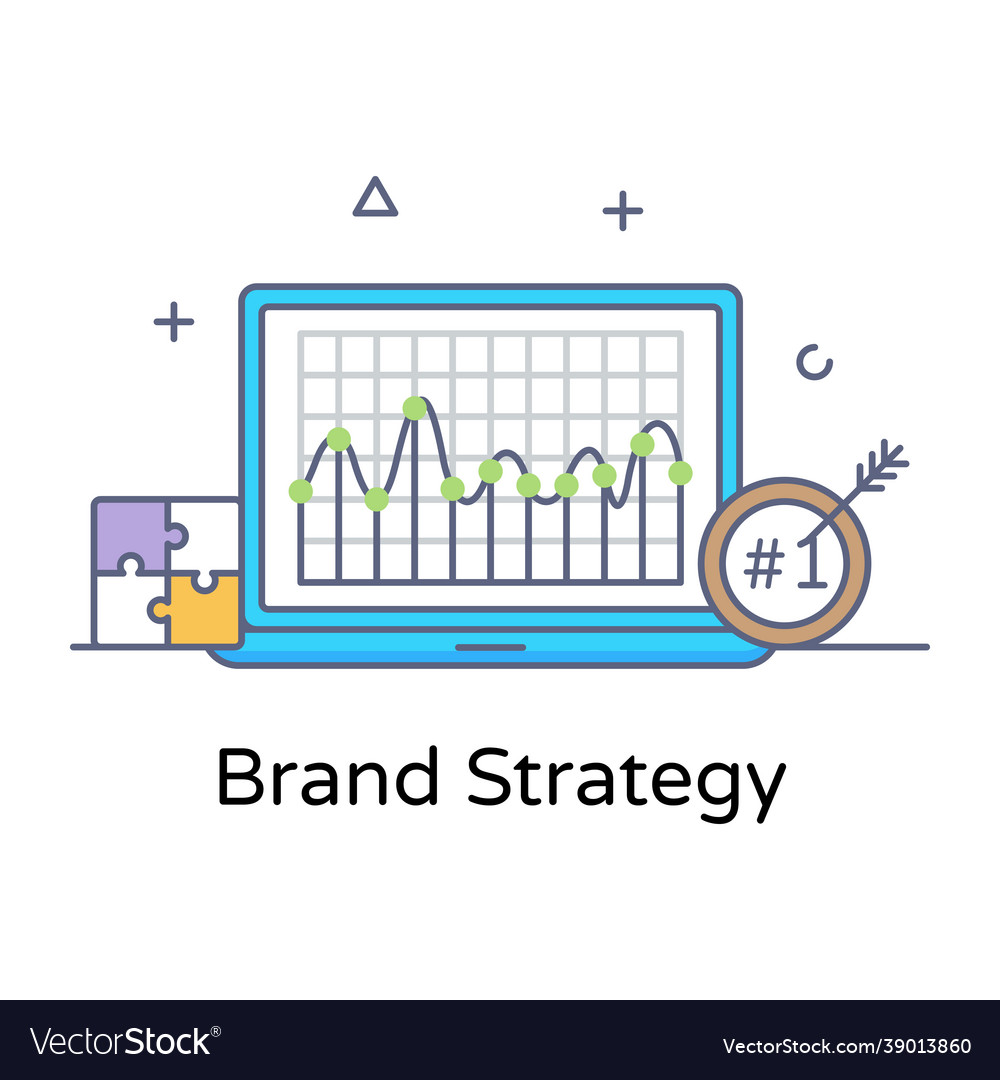 Brand strategy Royalty Free Vector Image - VectorStock