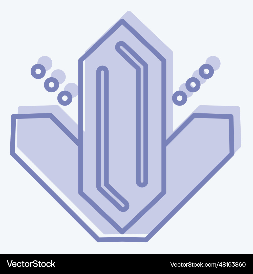 Icon methamphetamine related to addiction Vector Image