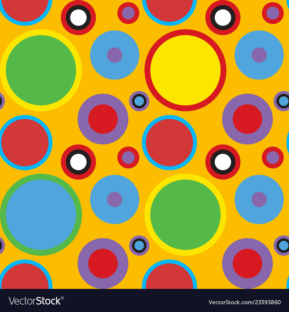 Seamless repeating background of multicolored Vector Image