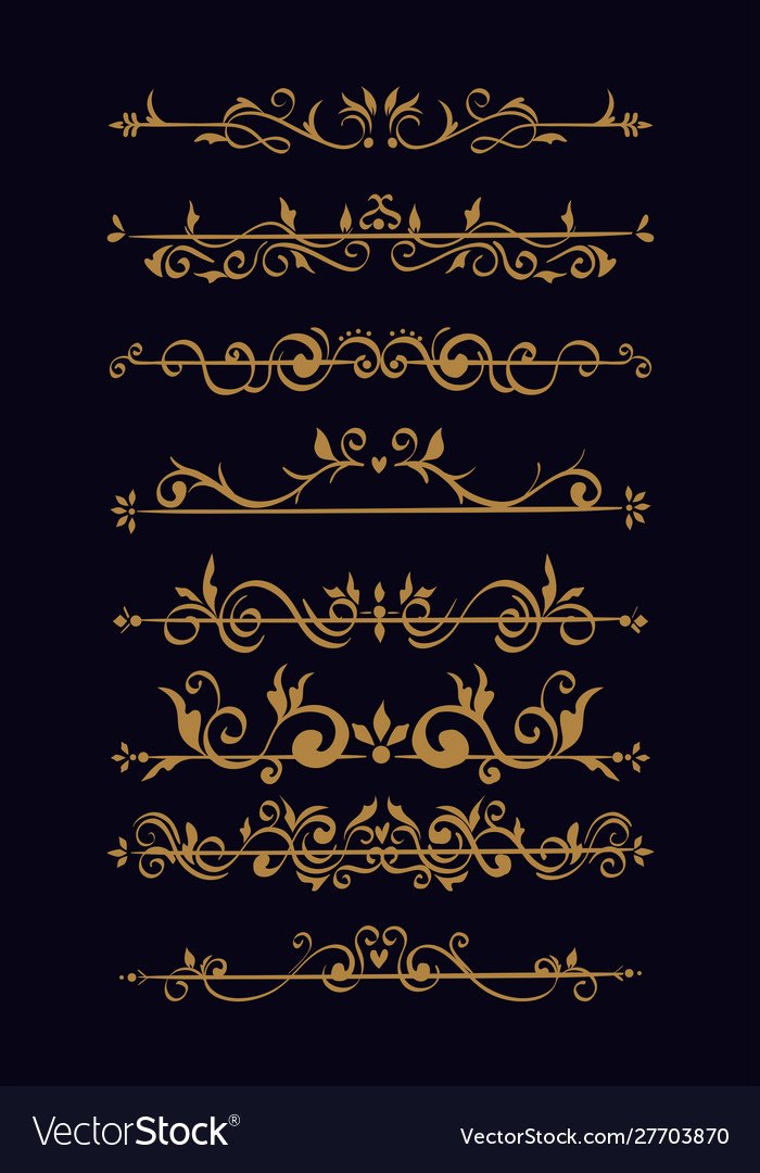 Elegant Colorful Borders