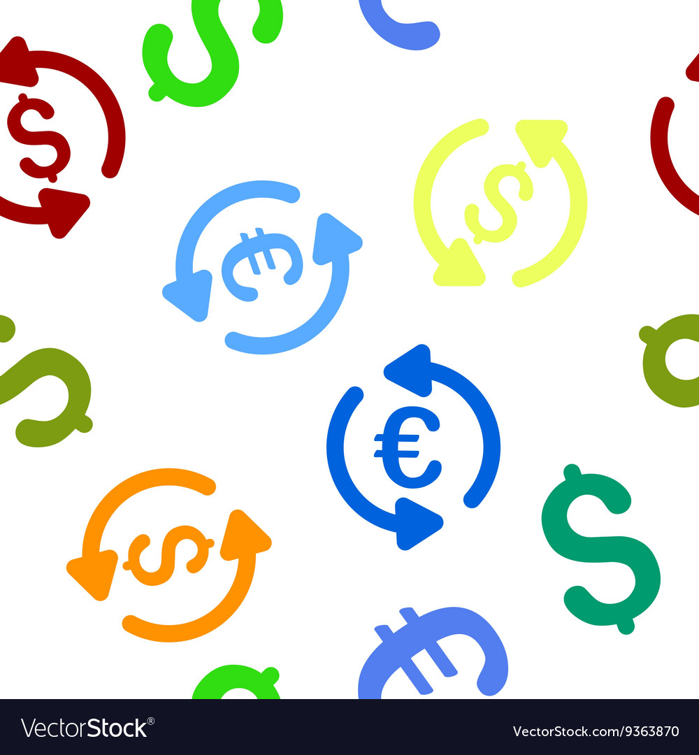 Refresh price flat seamless pattern Royalty Free Vector