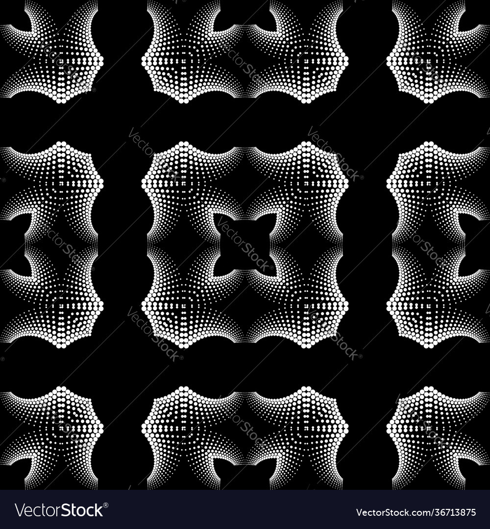 Design seamless dotted pattern Royalty Free Vector Image