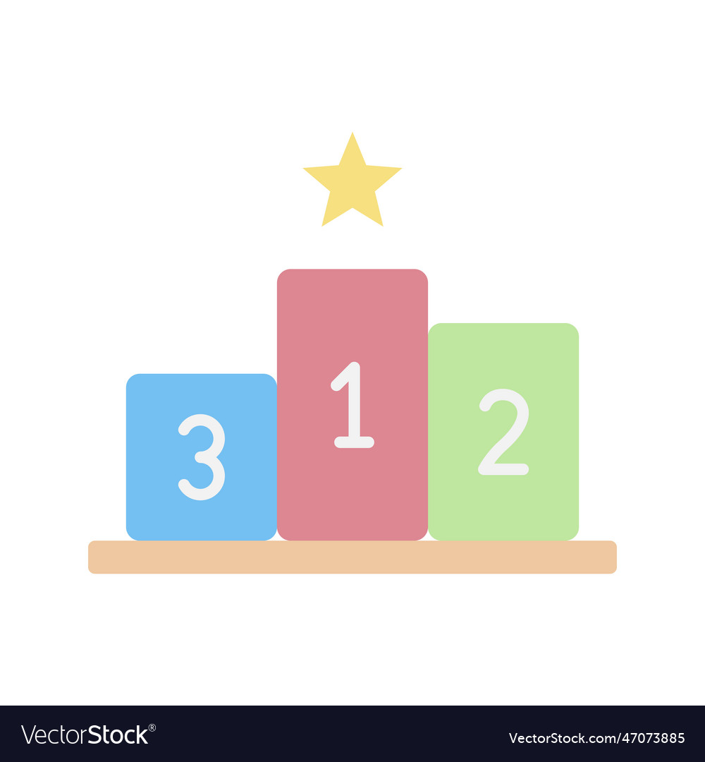 Competition icon image suitable for mobile Vector Image