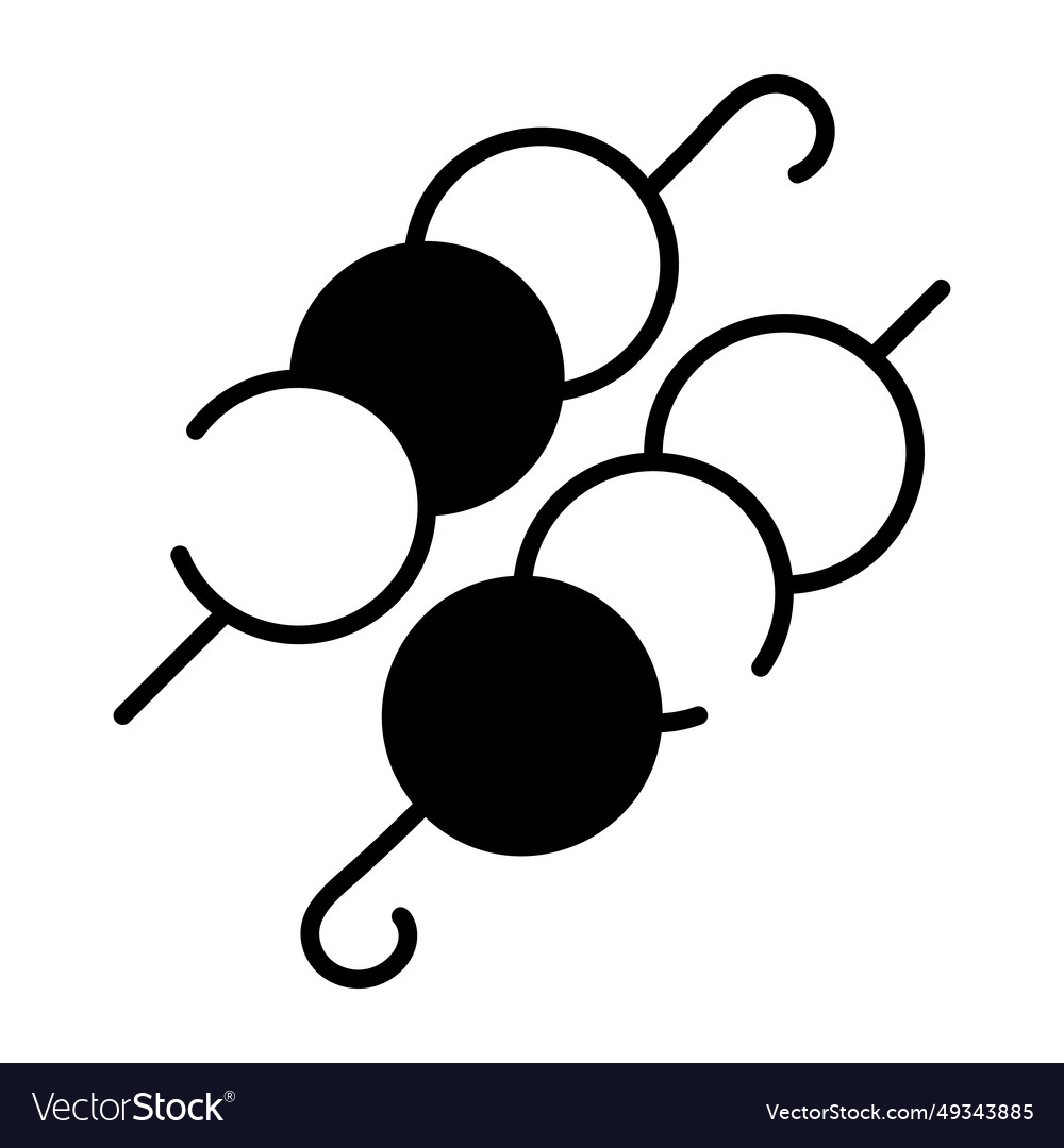 Dango balls Royalty Free Vector Image - VectorStock